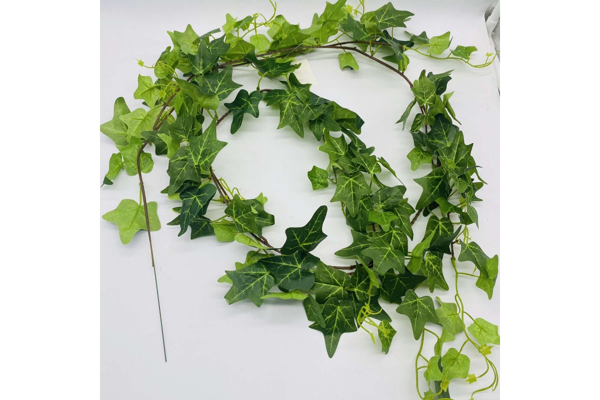 ΤΕΧΝΗΤΗ ΓΙΡΛΑΝΤΑ SILK IVY 180CM GREEN AF-26096