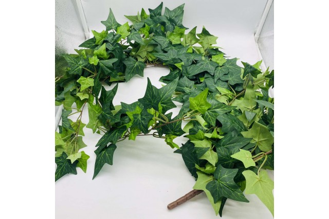 ΤΕΧΝΗΤΟ BUSH ΚΙΣΣΟΣ(IVY) 110CM ΚΡΕΜΑΣΤΟ GREEN AF-222317