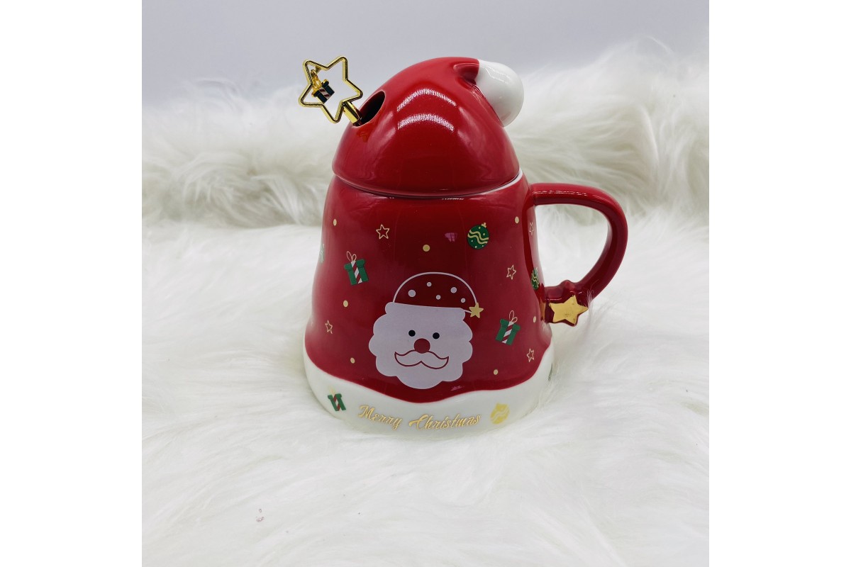 ΚΟΥΠΑ ΜΕ ΚΑΠΑΚΙ ΣΚΟΥΦΟ/ΚΟΥΤΑΛΑΚΙ 7*9.1cm 470ML RED CD22-2228011R